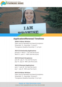 Applications – Newaygo County Area Promise Zone